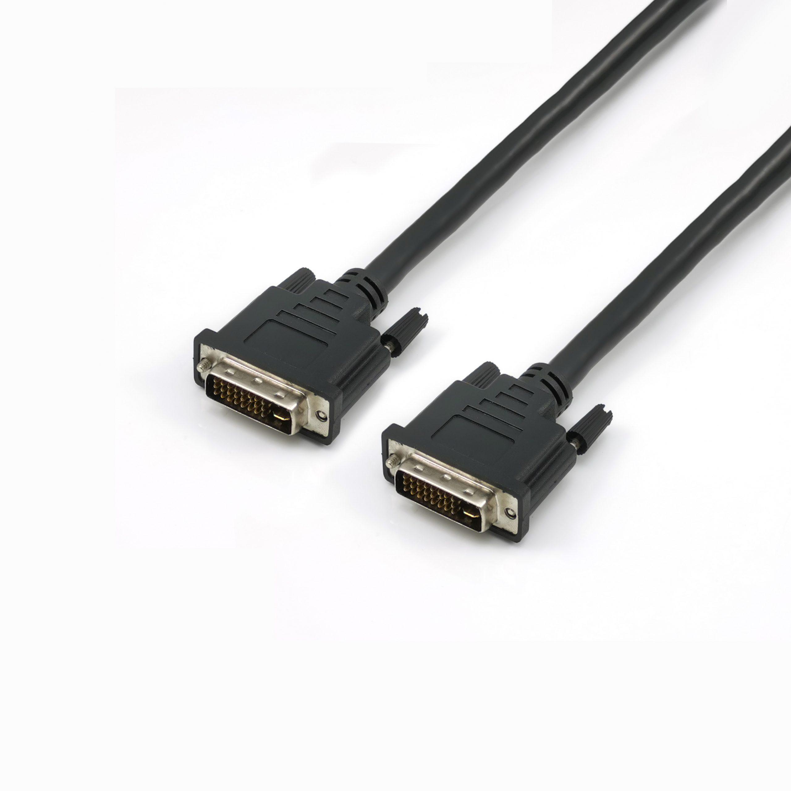 DVI Cable DVI D Dual Link 24+1 Male to Male Cable Assembly 5m 8m 10m ...