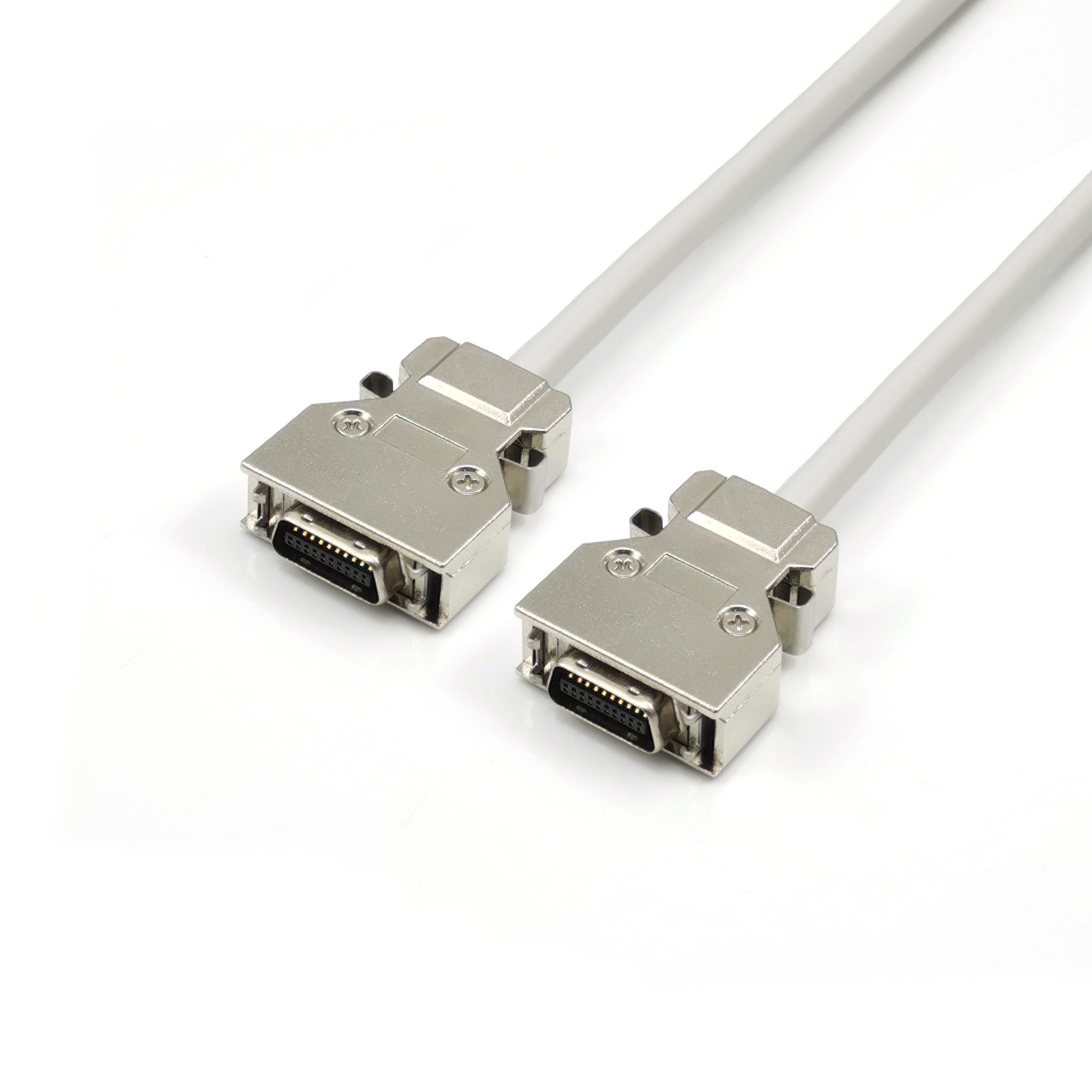 MDR 20pin Cable Assembly with Metal Cover - Industrial Cable ...