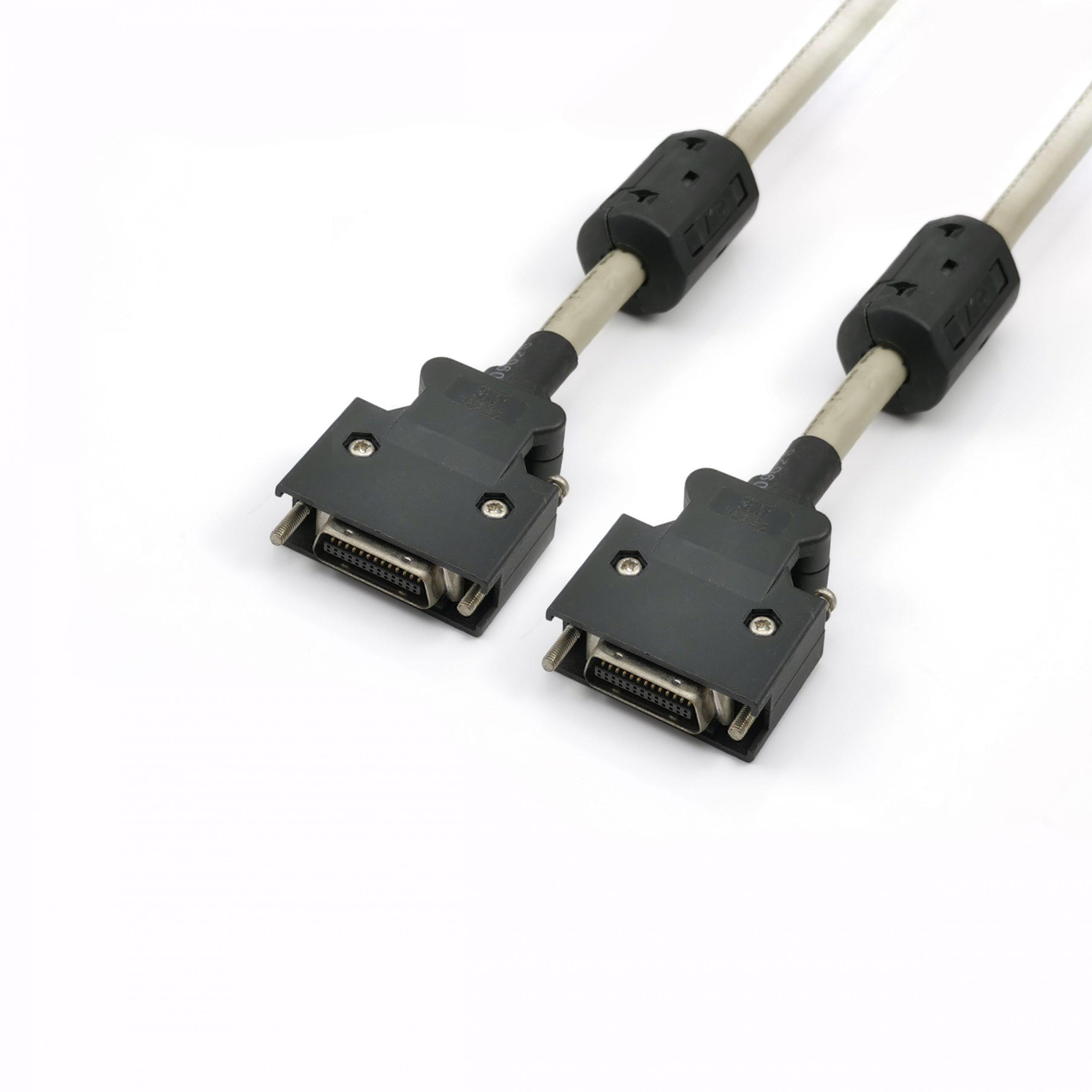 MDR 26pin Cable Male to Male with Plastic cover and Jack Screws ...